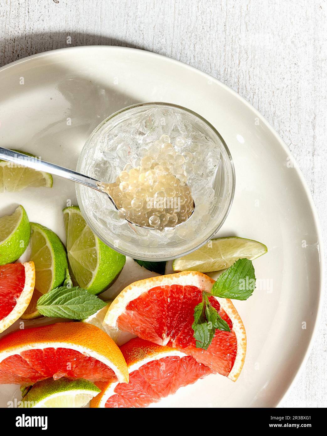 Fruit pearls for bubble tea Stock Photo - Alamy