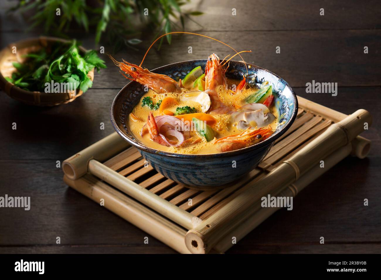 Tom Yum Gung (Prawn soup, Thailand Stock Photo - Alamy