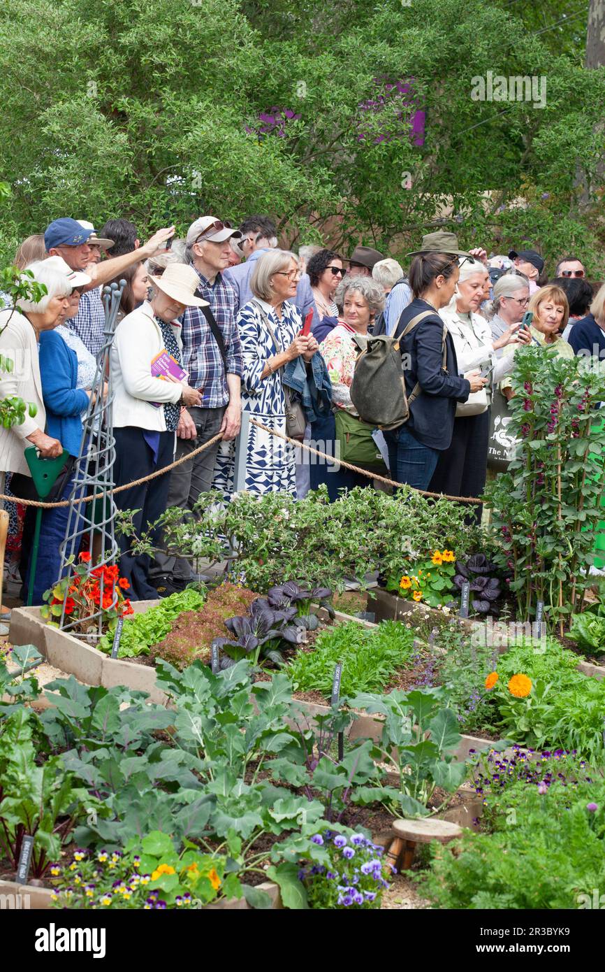 London, UK. 23rd May, 2023. The RHS Chelsea Flower Show opens to the ...