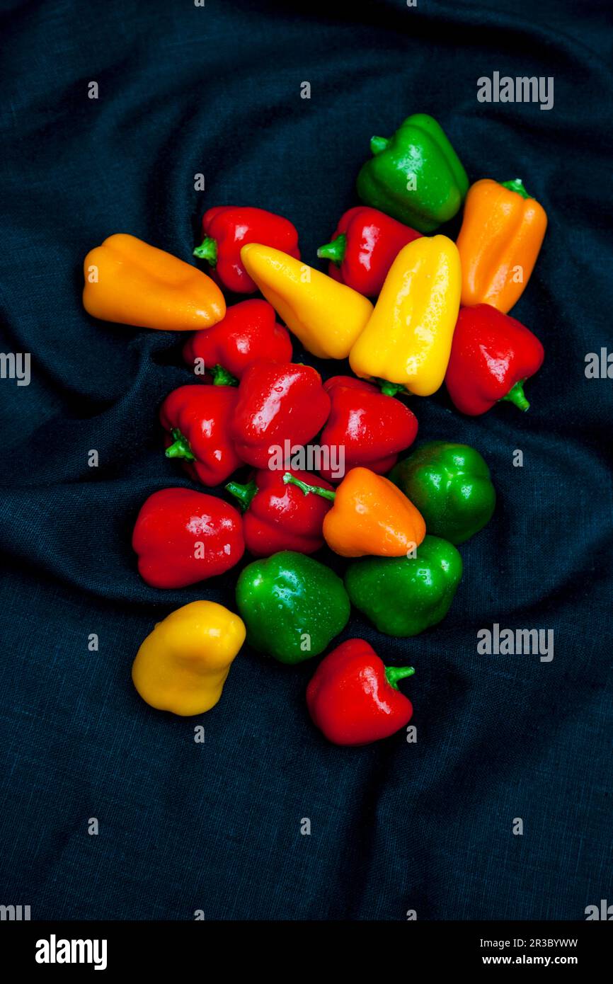 Green peppers type vegetable hi-res stock photography and images - Alamy