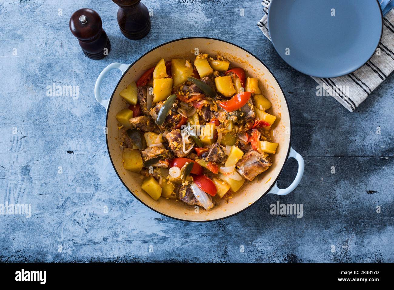 Mexican asado stew Stock Photo - Alamy