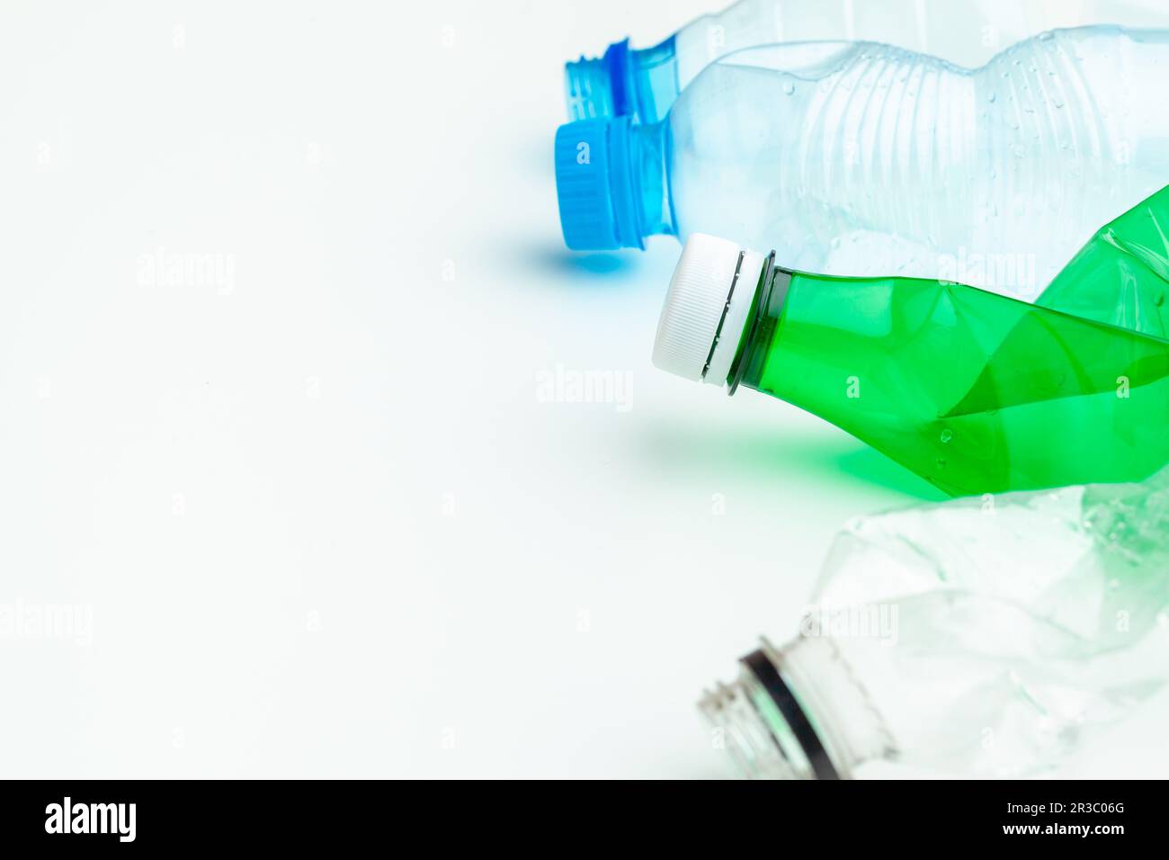 Used plastic bottles for recycling, conceptual image Stock Photo - Alamy