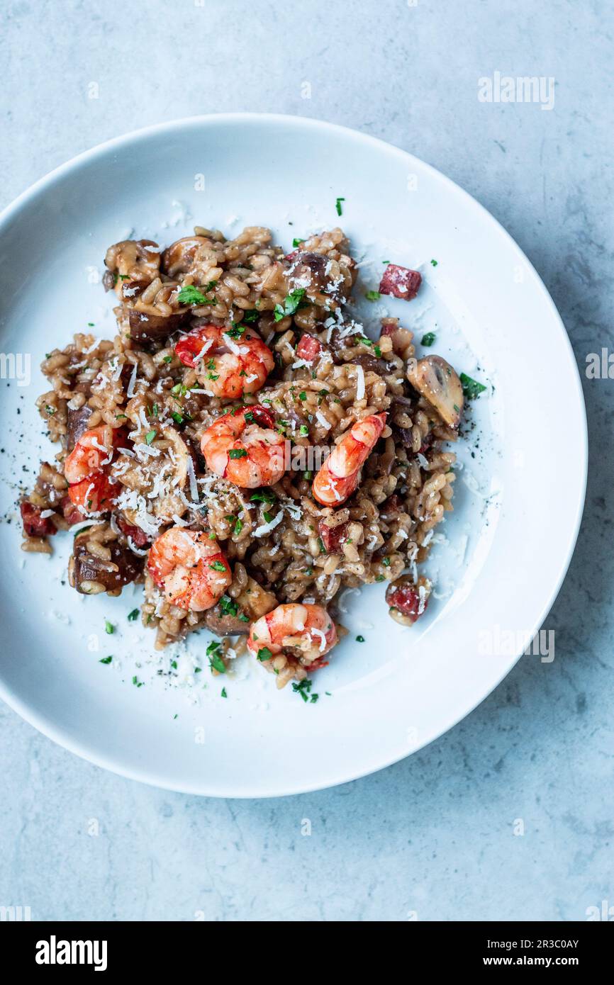 Risotto Mushroom Chorizo at Lori Mercado blog