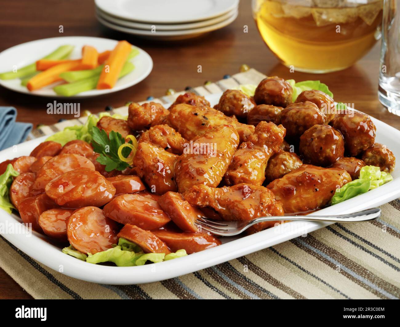 Bbq appetizers hi-res stock photography and images - Alamy