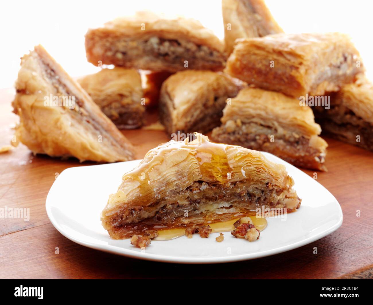 Traditional Greek Baklava Stock Photo - Alamy