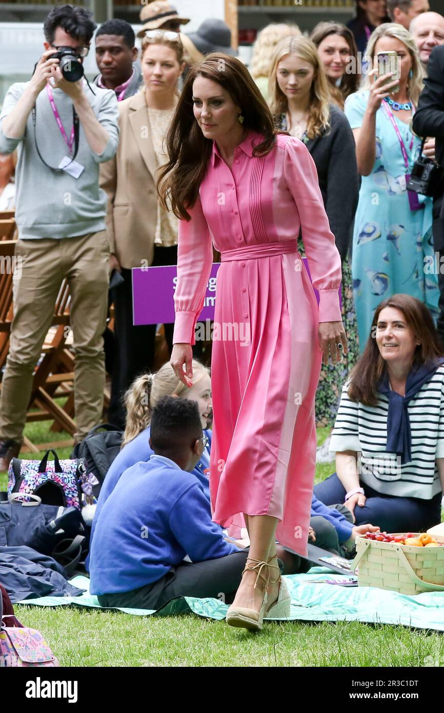 London, UK. 22nd May, 2023. Catherine, Princess of Wales arrives at the ...