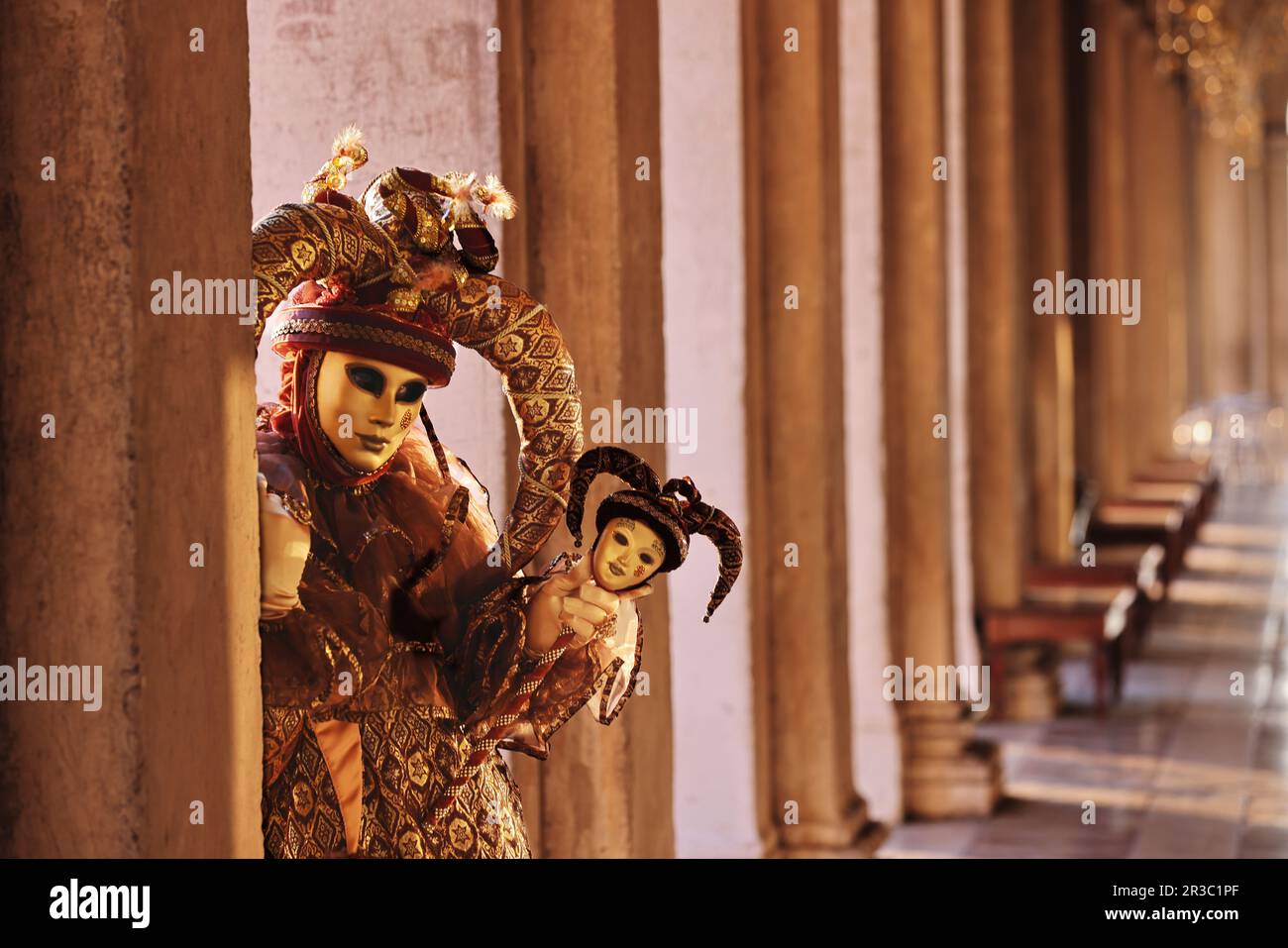 Performance, Harlekin, Venedig Karneval, Karneval Venedig, Schönheit ...