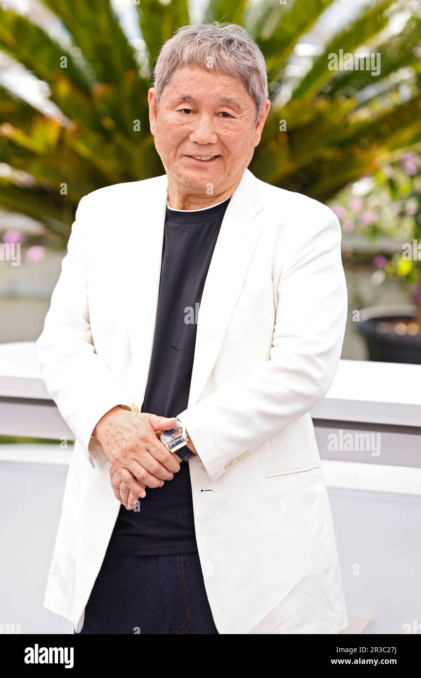 Takeshi Kitano beim Photocall zum Kinofilm 'Kubi' auf dem Festival de Cannes 2023 / 76 ...