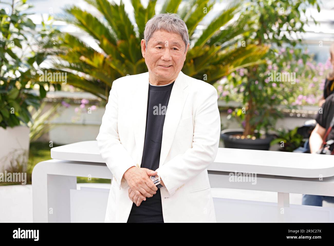 Takeshi Kitano beim Photocall zum Kinofilm 'Kubi' auf dem Festival de ...