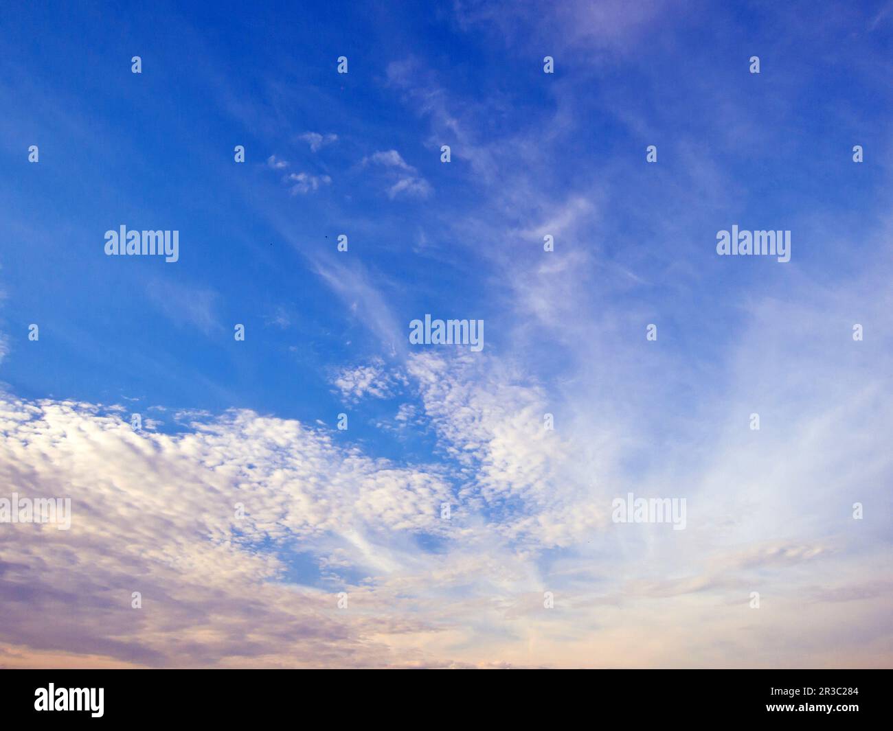 Beautiful sky and clouds summer good weather Stock Photo - Alamy