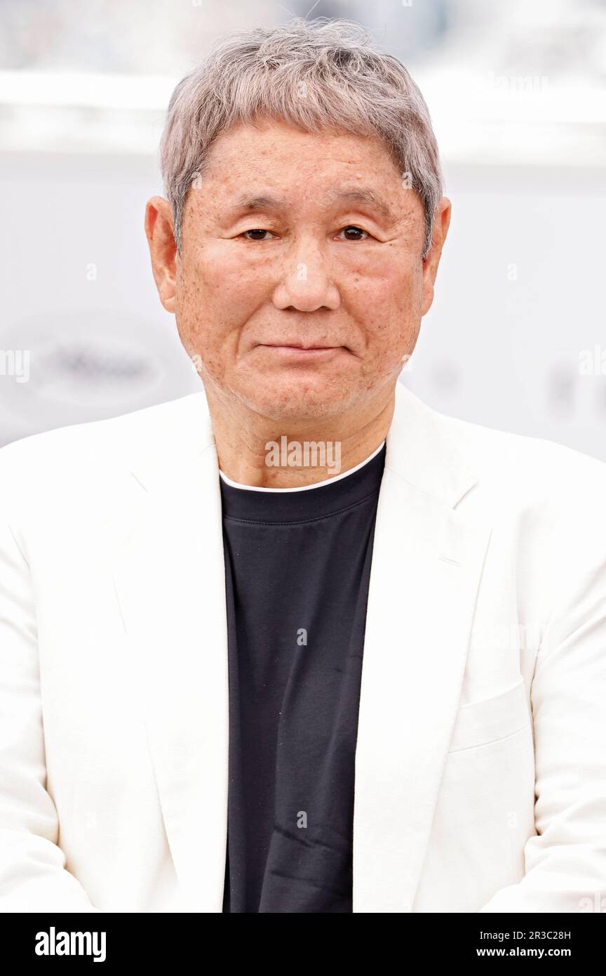 Takeshi Kitano beim Photocall zum Kinofilm 'Kubi' auf dem Festival de ...