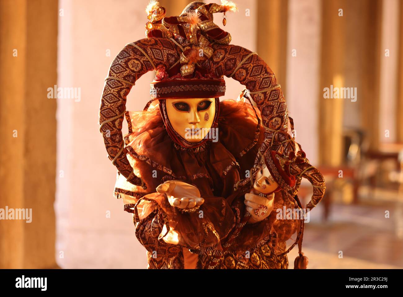 Performance, Harlekin, Venedig Karneval, Karneval Venedig, Schönheit ...