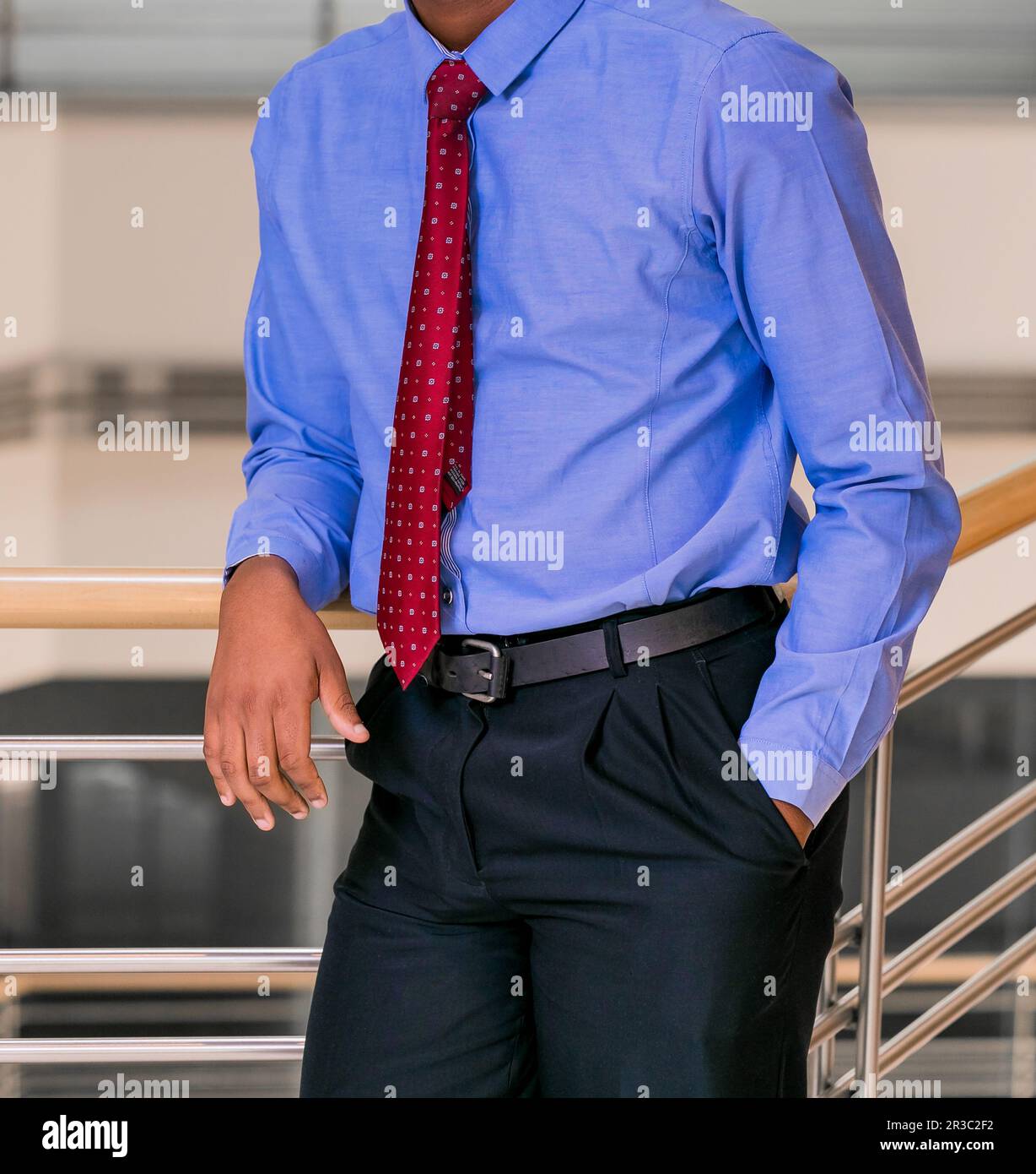 Man standing smart shirt hi-res stock photography and images - Alamy