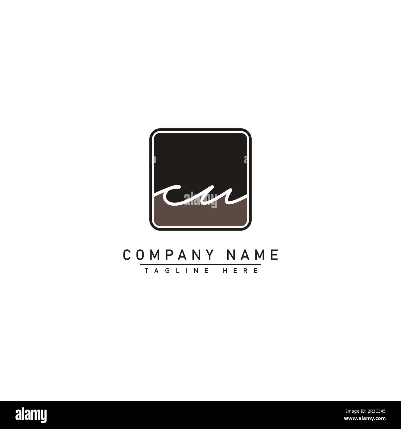 CU Handwritten Signature logo - Vector Logo Template for Beauty ...