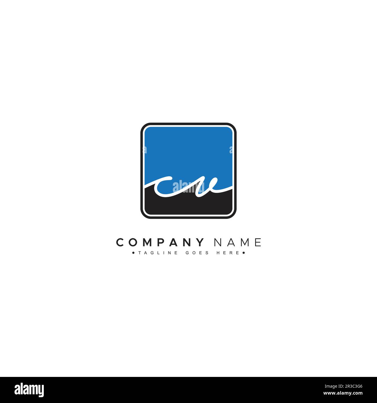 CV Initial Logo in Signature Style for Photography and Fashion Business ...