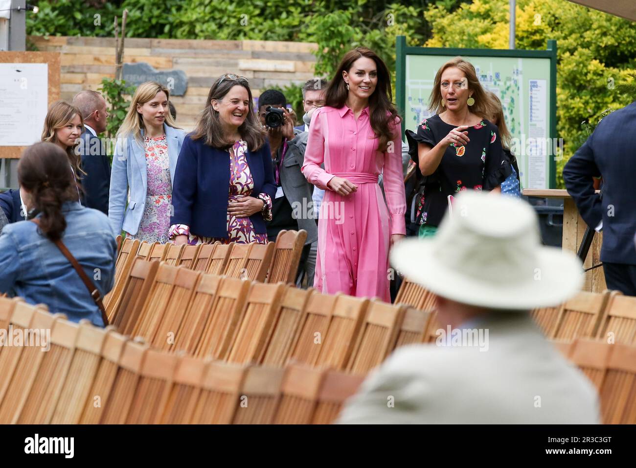 London, UK. 22nd May, 2023. Catherine, Princess of Wales arrives at the ...