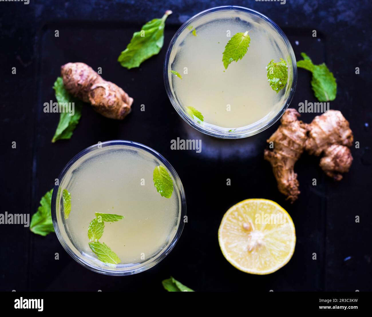 Ginger lemonade hi-res stock photography and images - Alamy