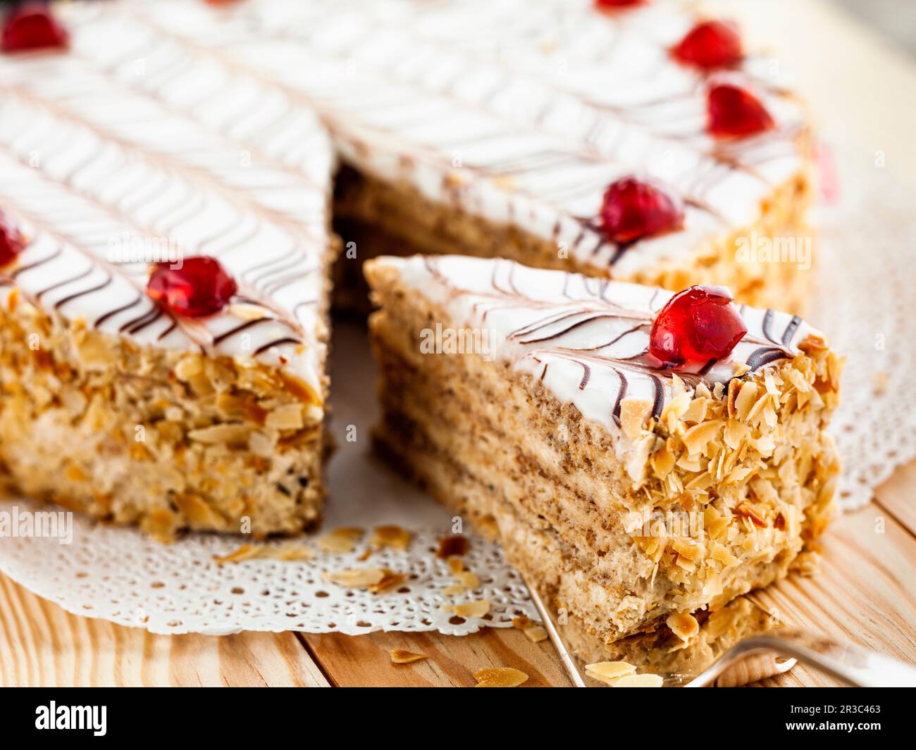 Austrian gateau cake chocolate cake hi-res stock photography and images ...