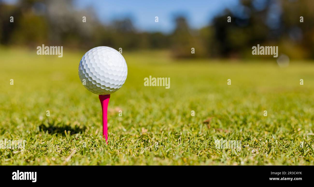 Golfer hit ball on hi-res stock photography and images - Alamy