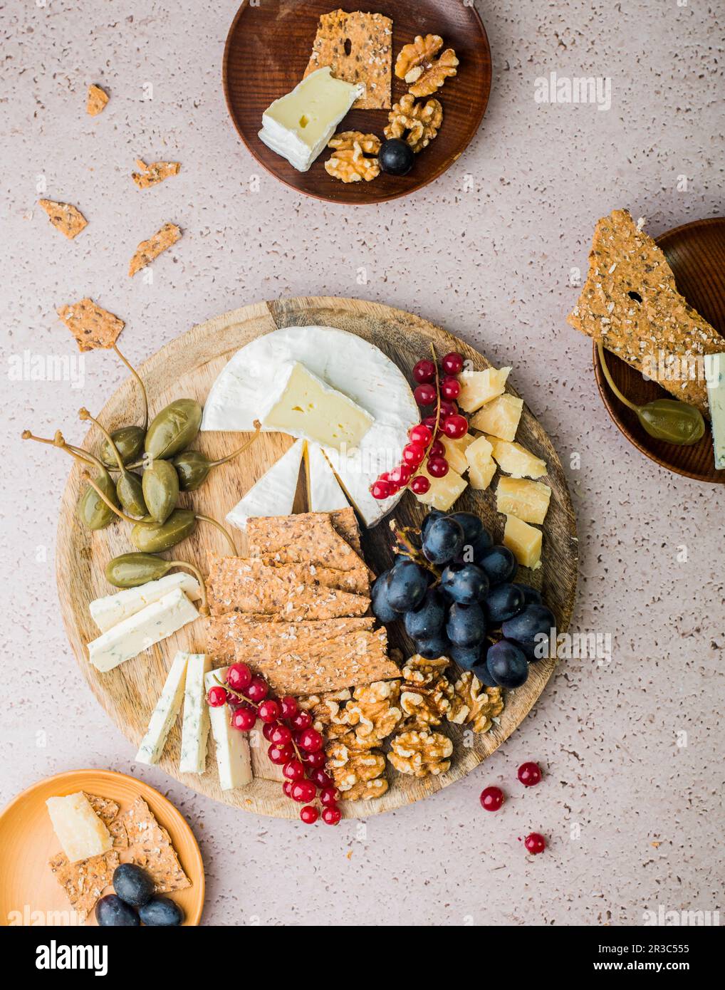 Party snacks set Stock Photo - Alamy