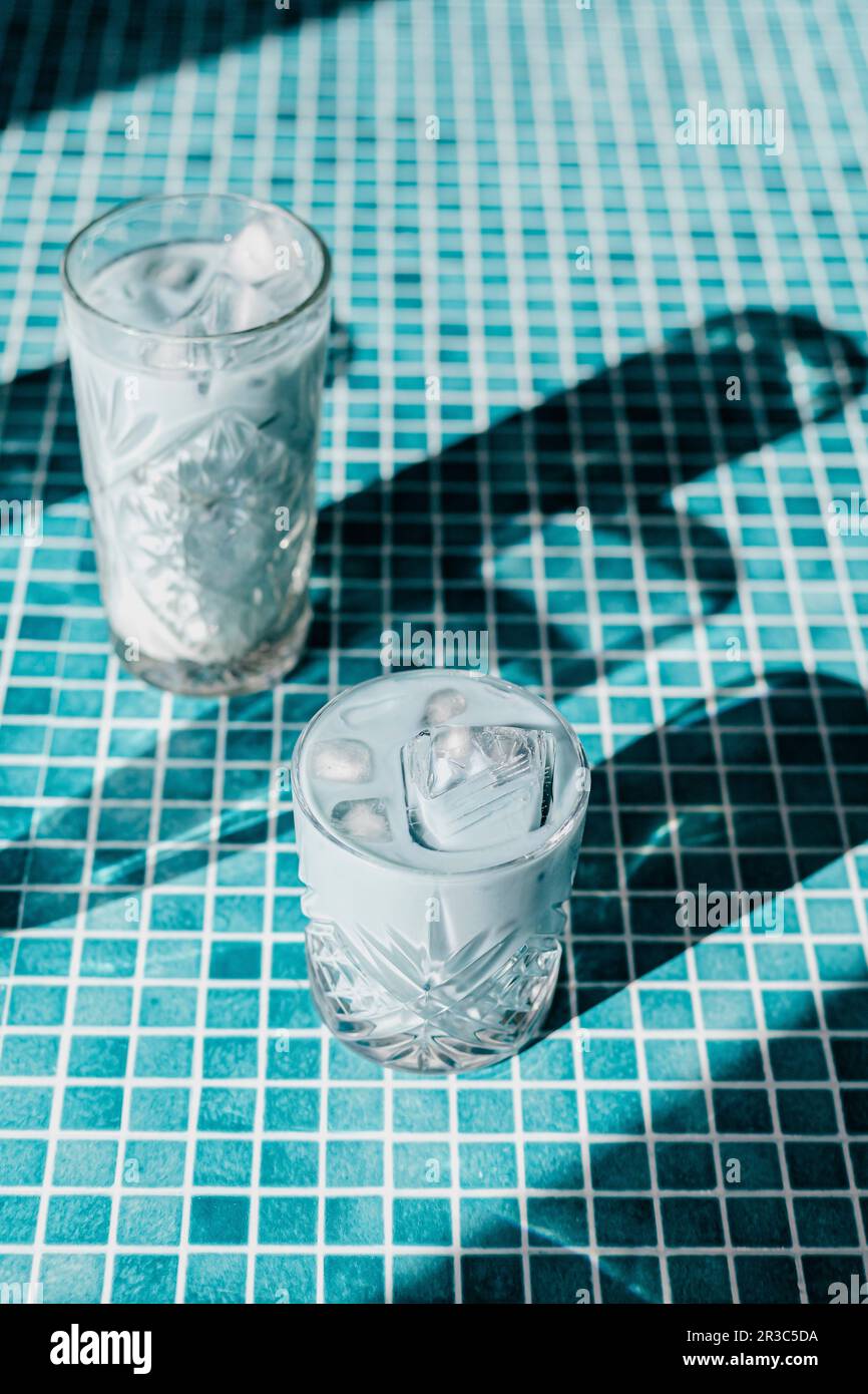 'Swimming Pool' cocktail Stock Photo - Alamy