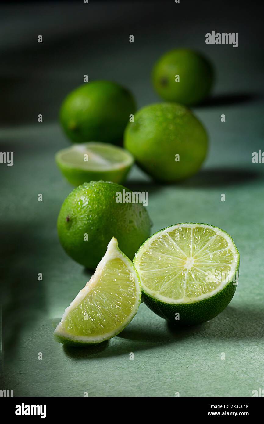 Blurred limes hi-res stock photography and images - Alamy