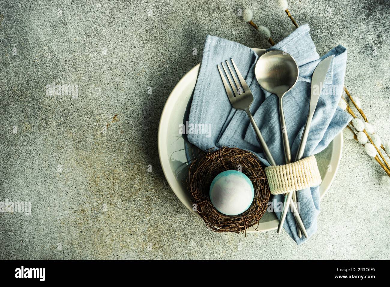 Dinner place setting hi-res stock photography and images - Alamy