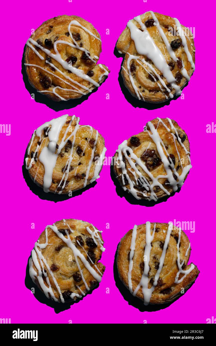 Raisin pinwheels hi-res stock photography and images - Alamy