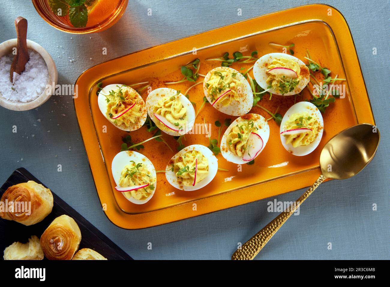 Russian eggs recipe hi-res stock photography and images - Alamy