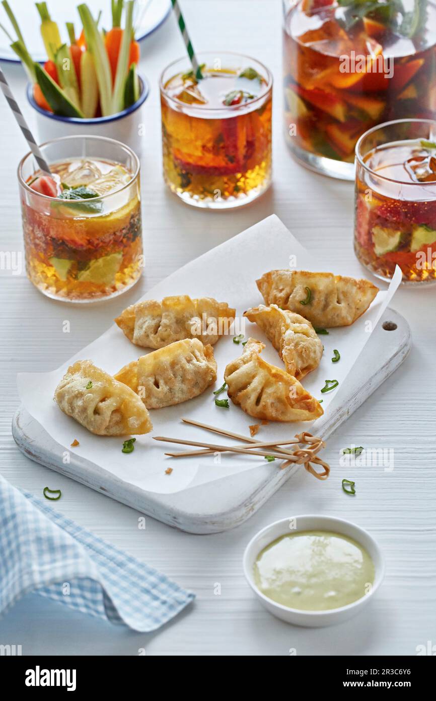 Deep fried canapes hi-res stock photography and images - Alamy