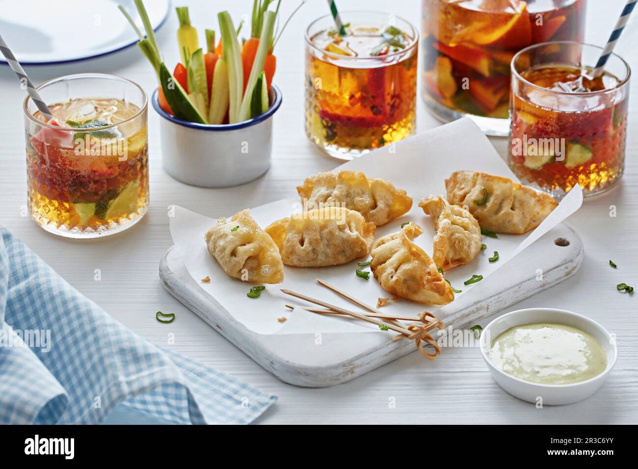 Deep fried canapes hi-res stock photography and images - Alamy