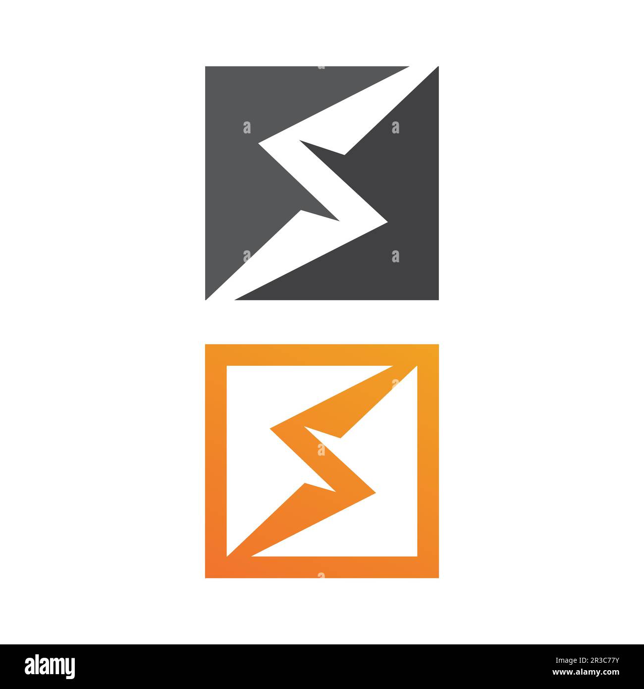 Flash Electric Logo Vector icon illustration design template. Bolt ...