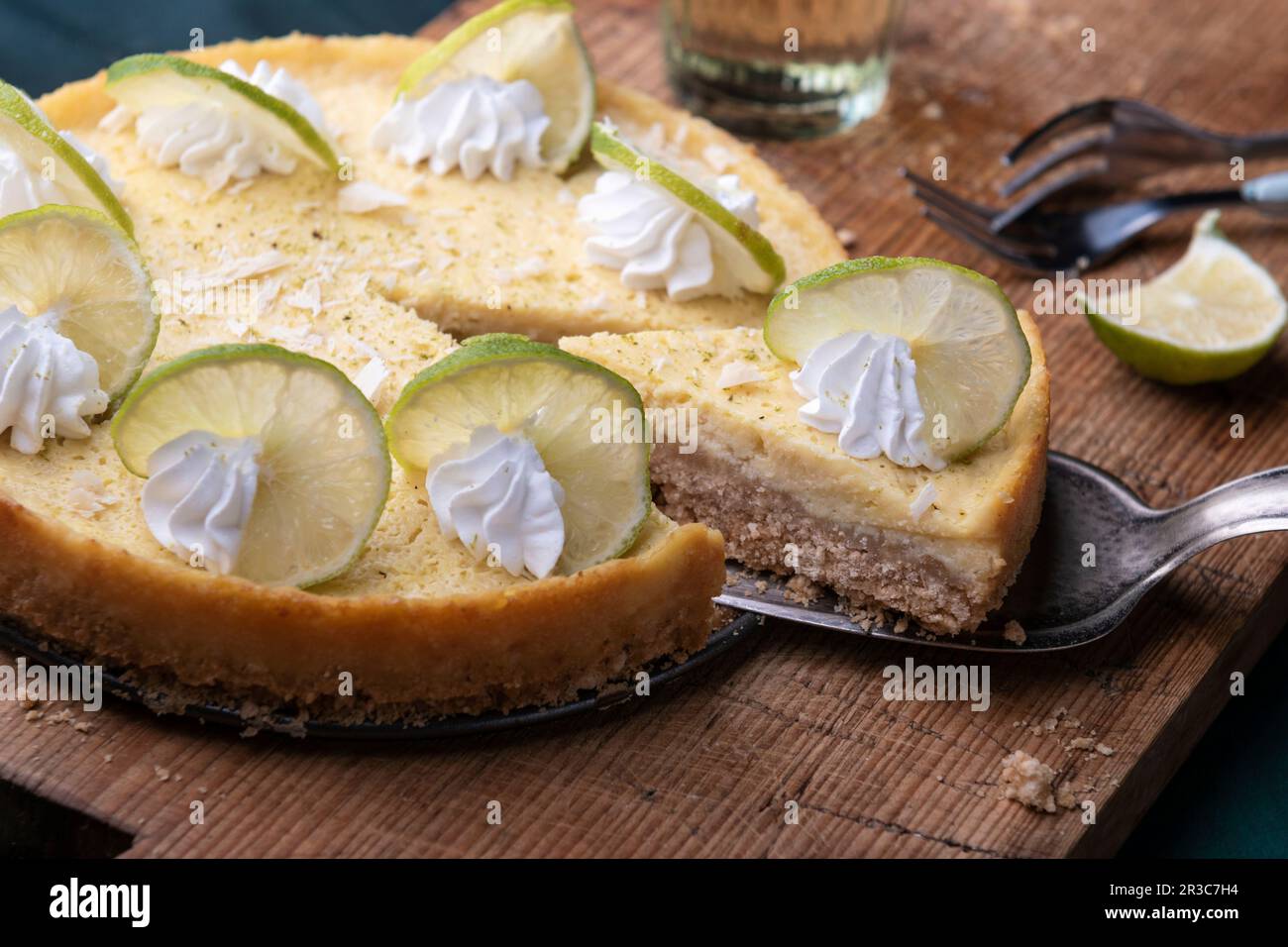 American key lime pie hi-res stock photography and images - Alamy