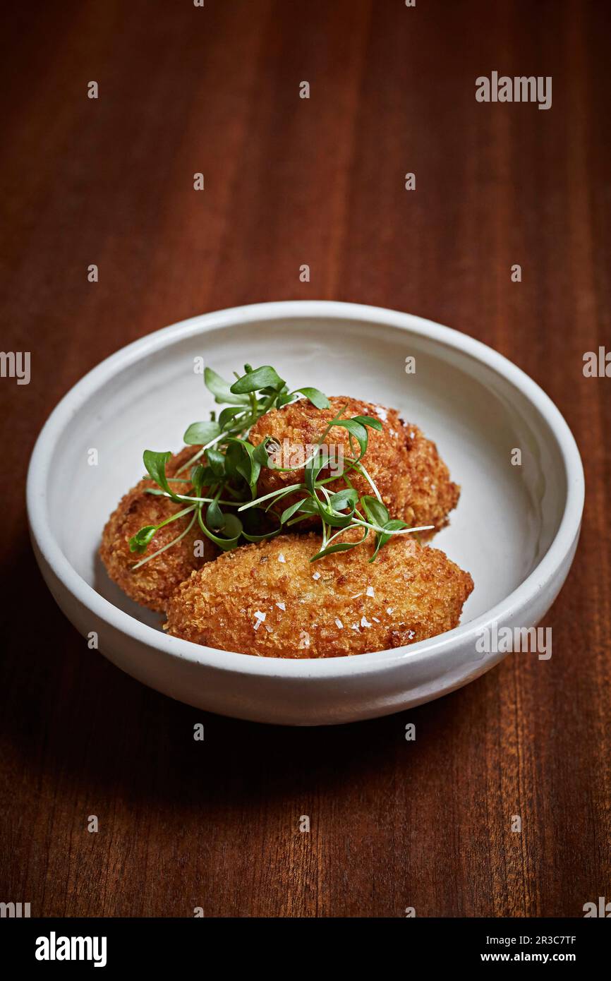 Salt cod croquettes hi-res stock photography and images - Alamy