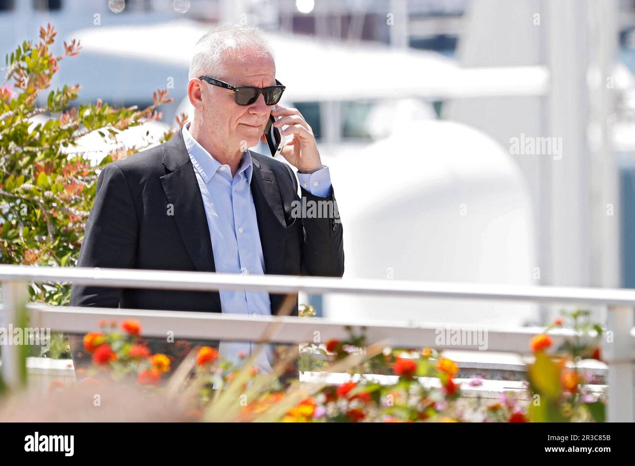 Thierry Fremaux beim Photocall zur HBO-Dramaserie 'The Idol' auf dem ...