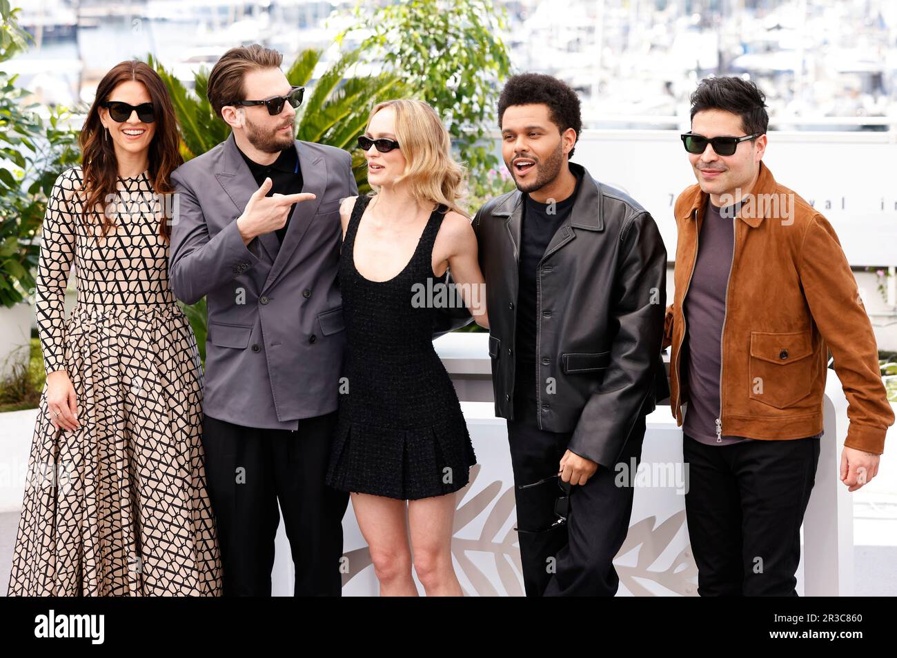 Ashley Levinson, Sam Levinson, Lily-Rose Melody Depp, Abel 'The Weeknd ...