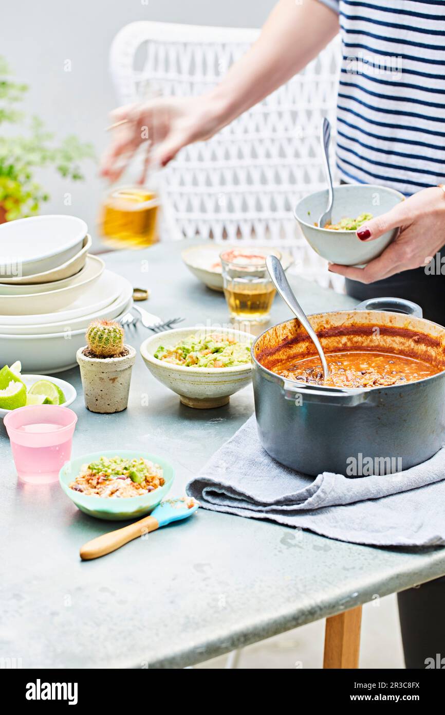 Smashed avocado chilli hi-res stock photography and images - Alamy