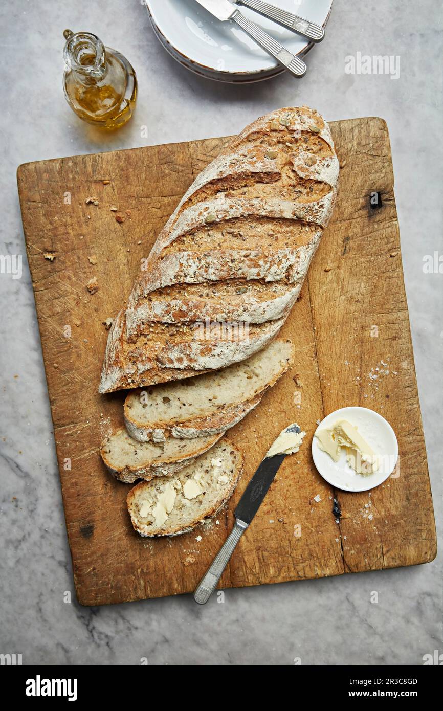 Artisan loaf of bread hi-res stock photography and images - Alamy