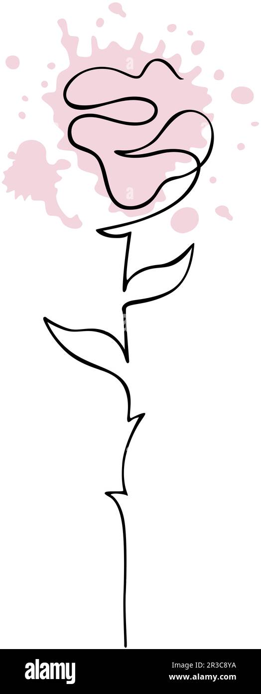 Black line art Cut Out Stock Images & Pictures - Alamy