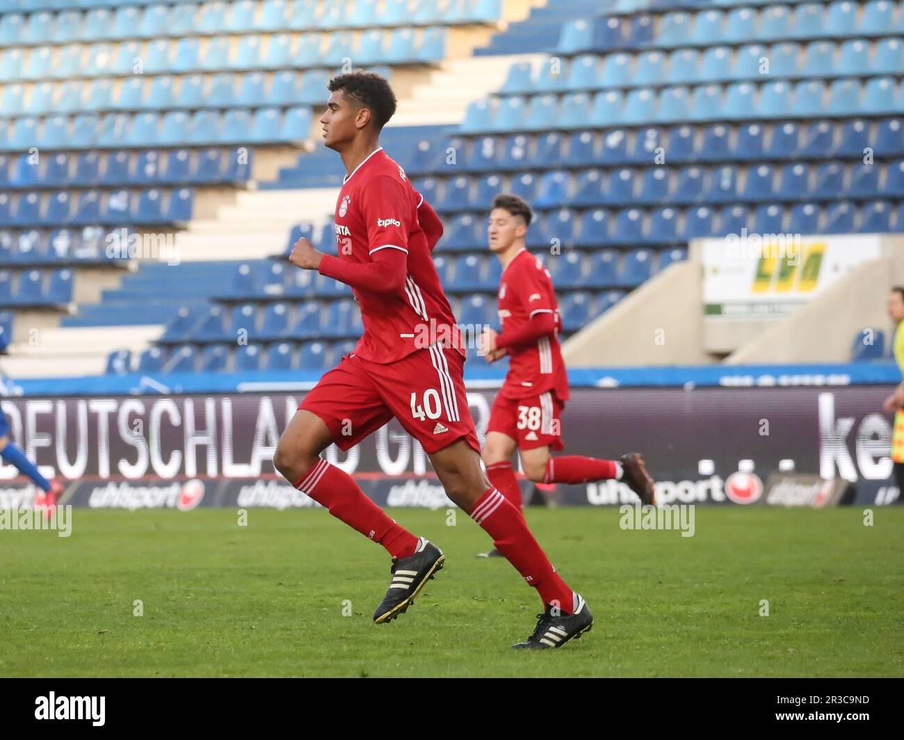 German footballer Jamie Lawrence FC Bayern MÃ¼nchen II DFB 3.Liga ...