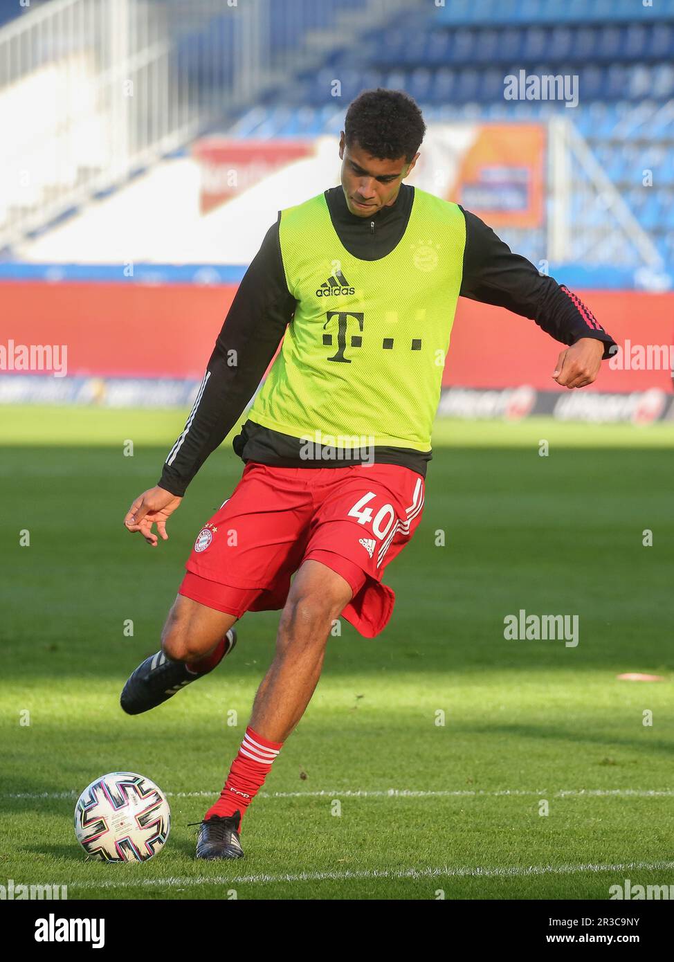 German footballer Jamie Lawrence FC Bayern MÃ¼nchen II DFB 3.Liga ...