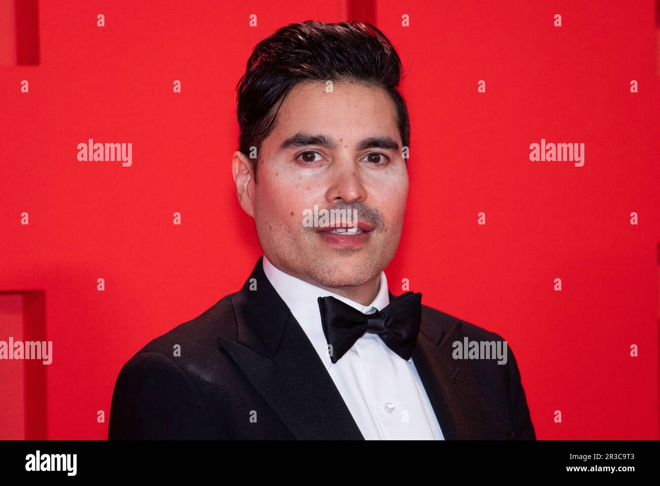 Reza Fahim poses for photographers upon arrival at 'The Idol' after ...
