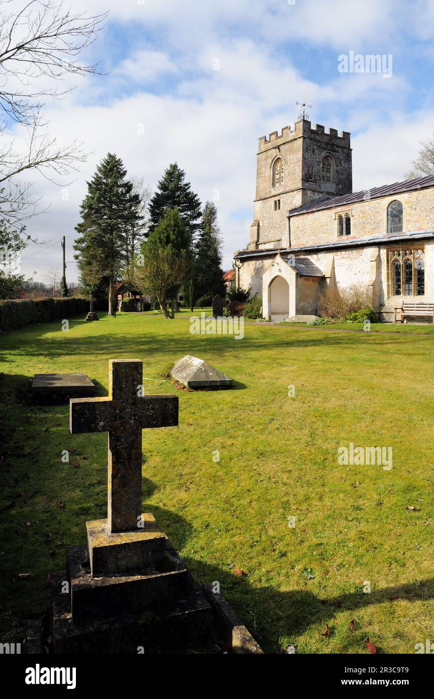 St John Baptist church, Mildenhall, (locally spelt and pronounced Minal ...