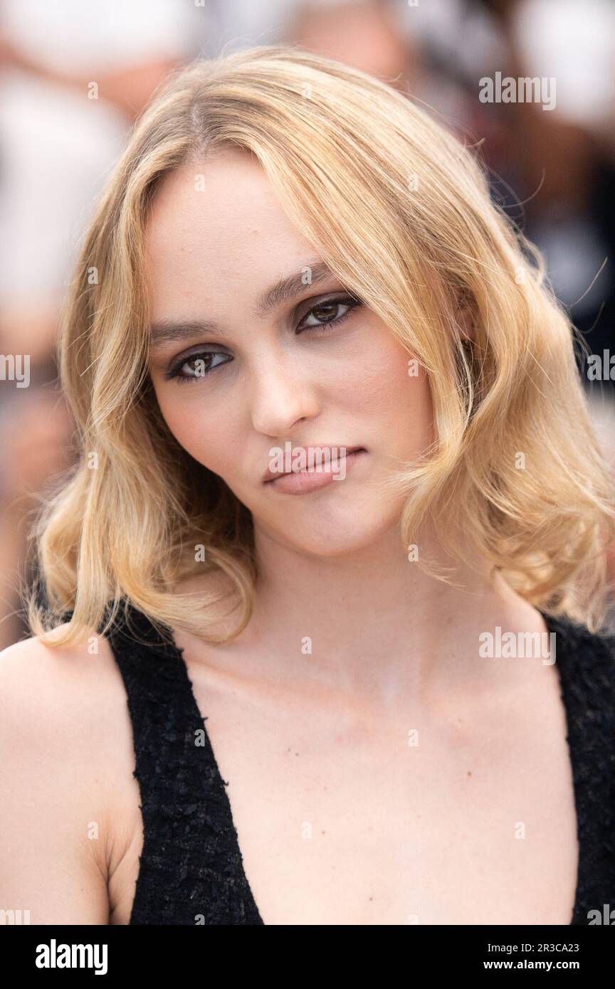 Cannes, France. 23rd May, 2023. Lily-Rose Depp attending The Idol Photocall as part of the 76th ...