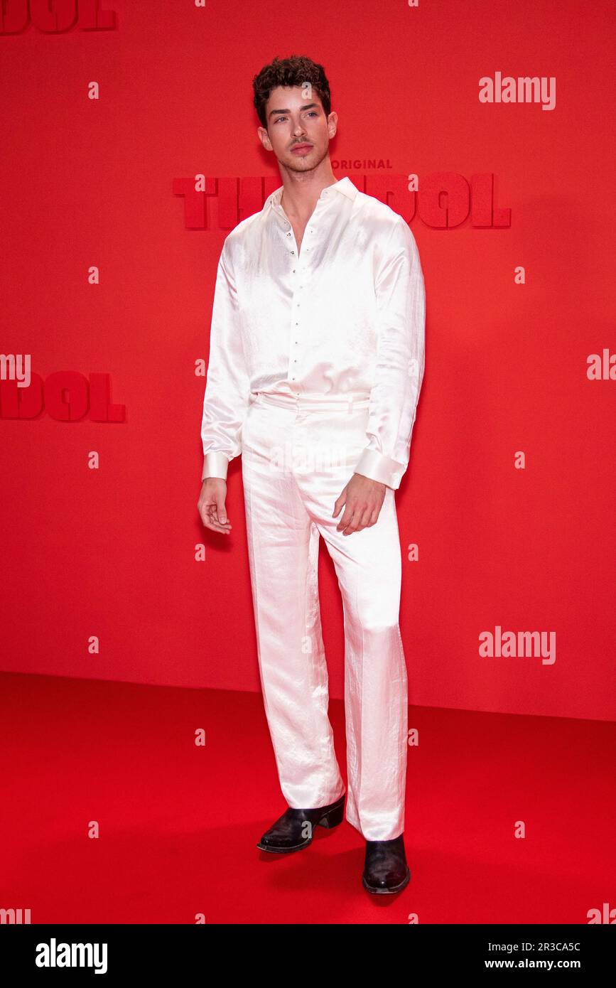 Manu Rios Fernandez poses for photographers upon arrival at 'The Idol ...