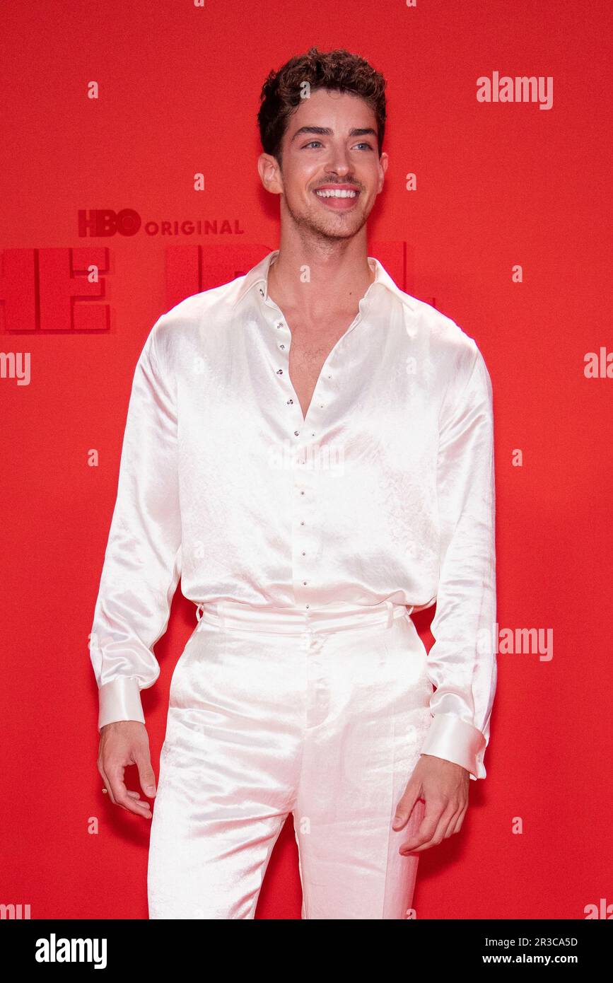 Manu Rios Fernandez poses for photographers upon arrival at 'The Idol ...