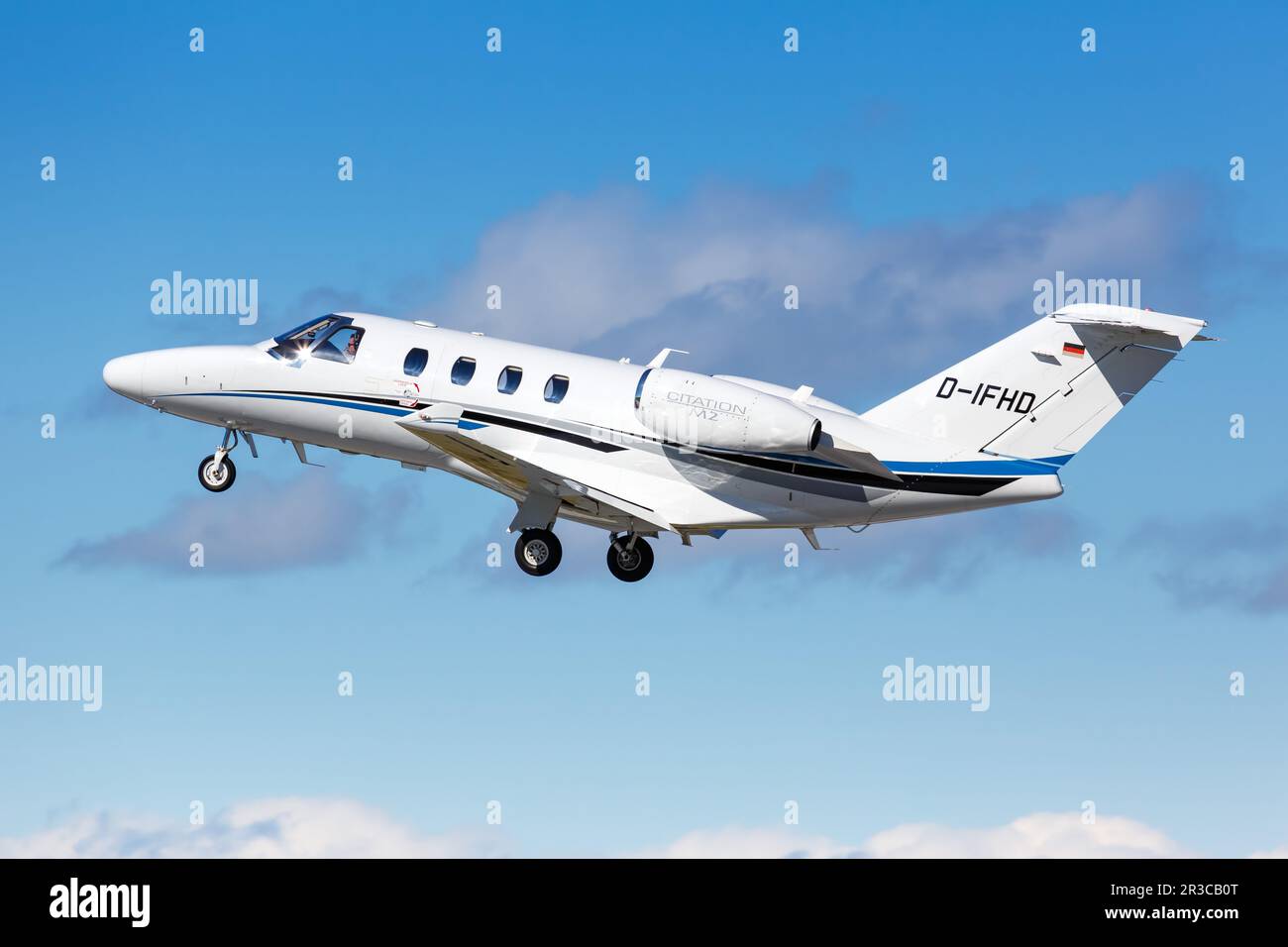 E-Aviation Cessna 525 CitationJet M2 Aircraft Stuttgart Airport Stock ...