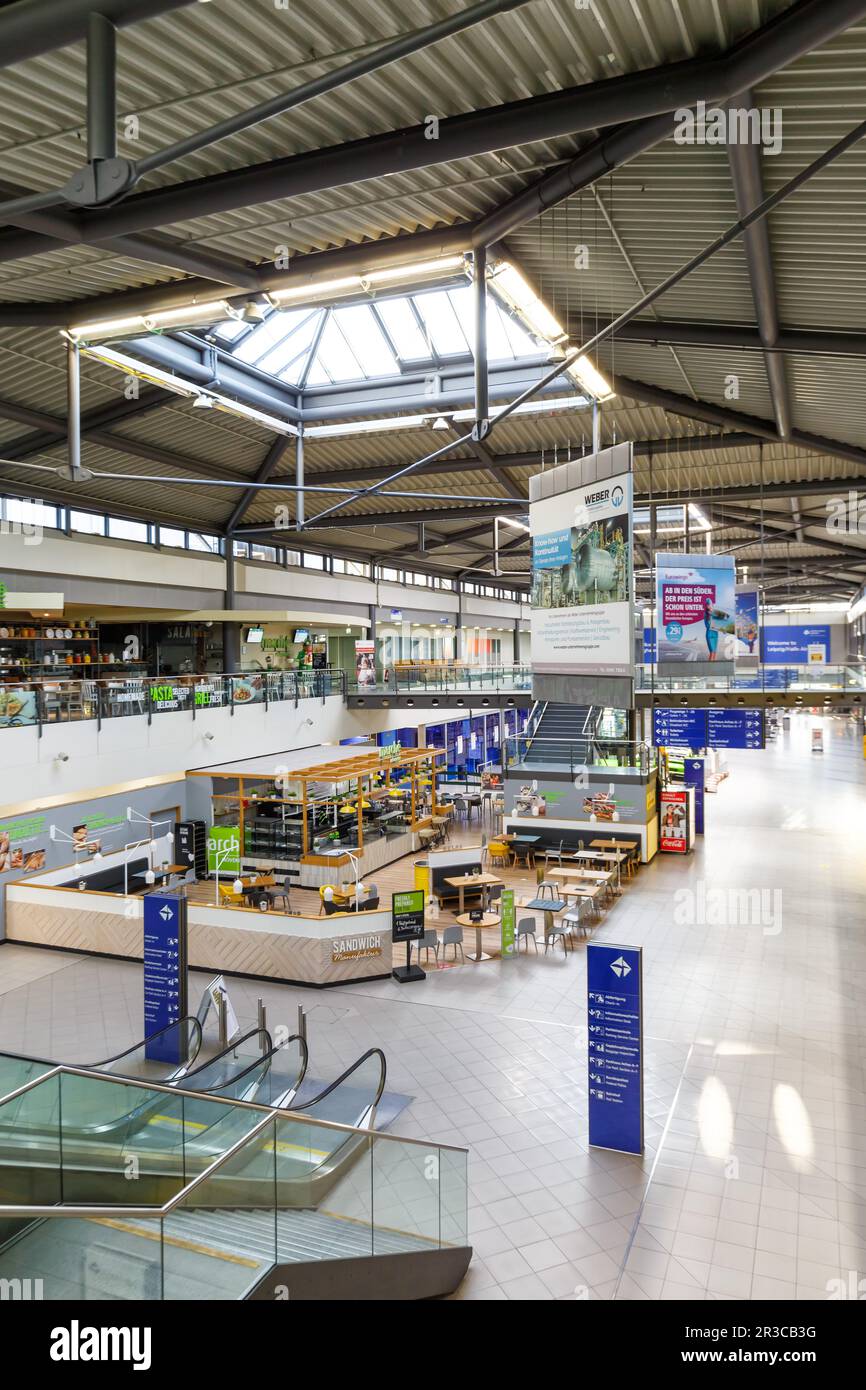 Terminal Leipzig Halle LEJ Airport Stock Photo - Alamy
