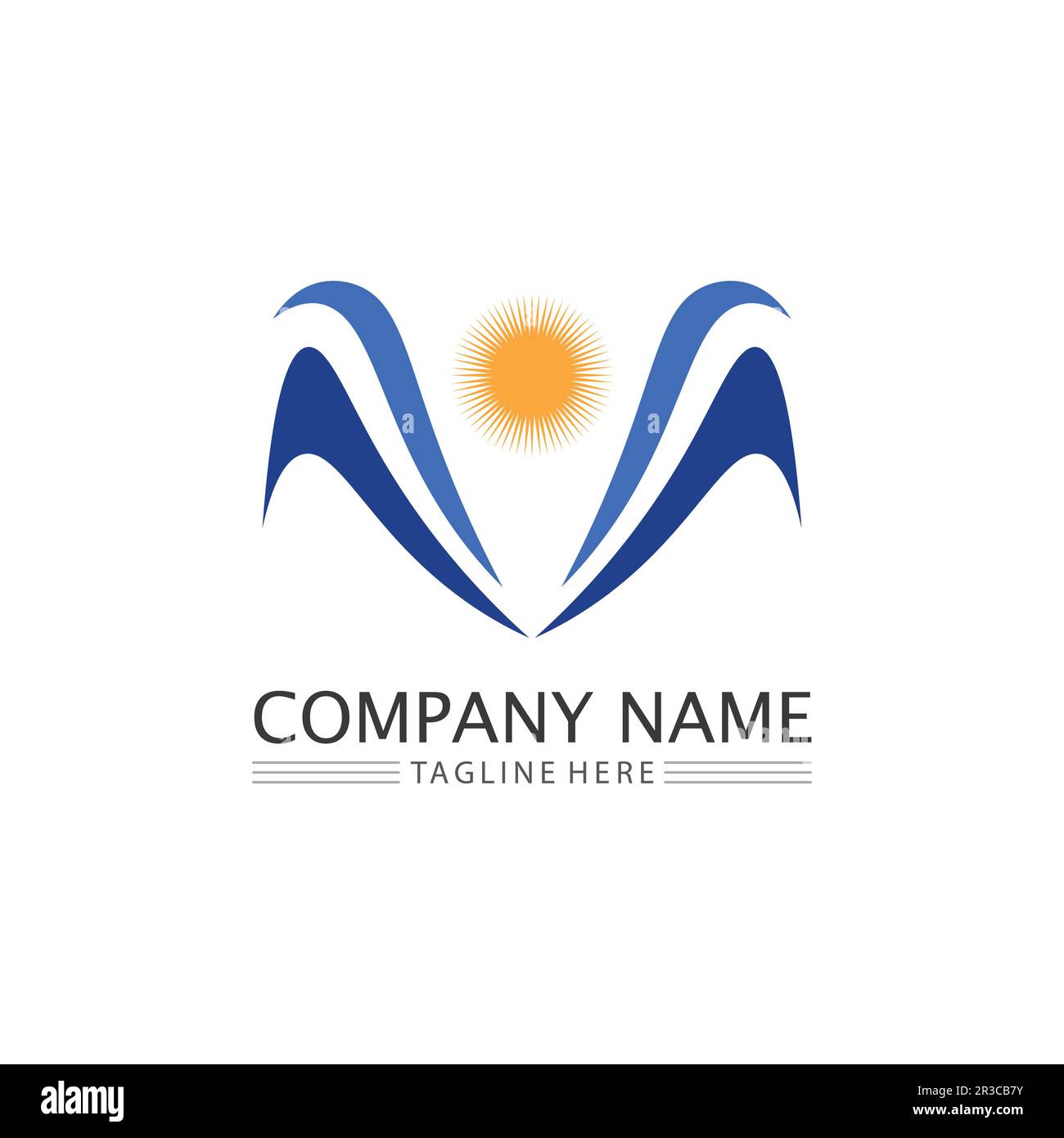 Business icon and logo design vector Stock Vector Image & Art - Alamy