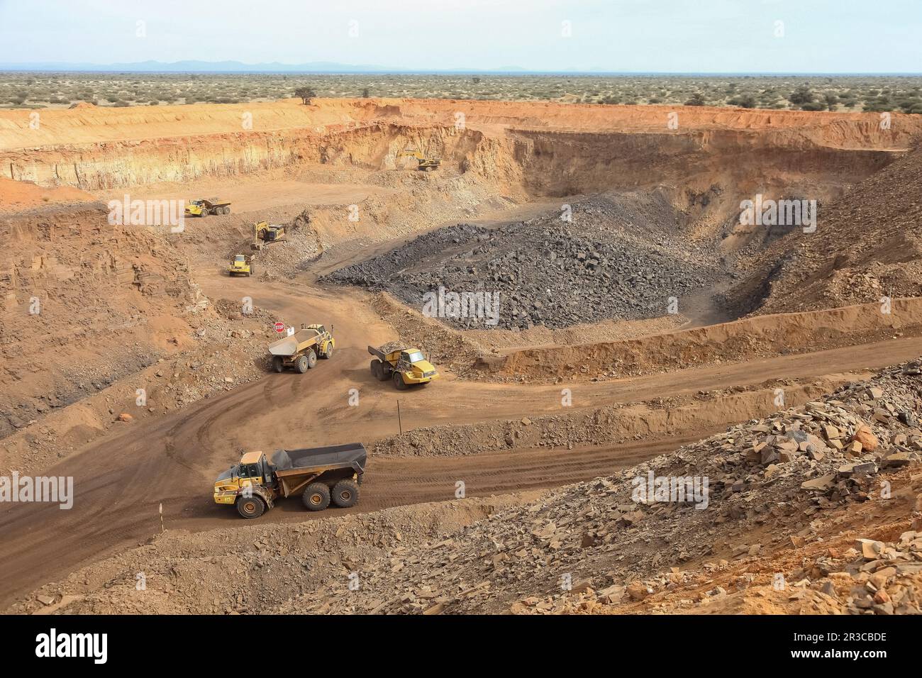 Manganese Mining and processing Stock Photo - Alamy